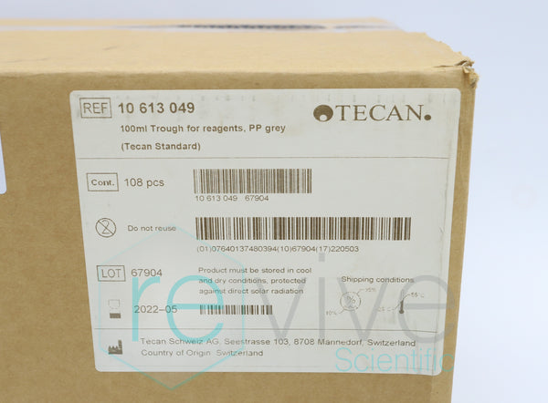Tecan 1100 ml disposable trough gray PP, for carrier 10613020 – Revive ...