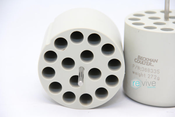 Beckman Adapter for Glass Tubes 16 Tubes 7ml – Revive Scientific